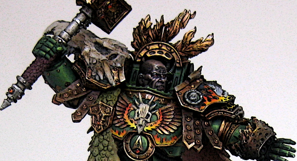 Vulkan Primarch Art